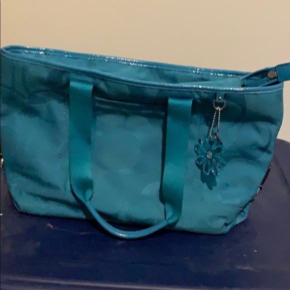 Coach | Bags | Teal Two Strap Bag | Poshmark